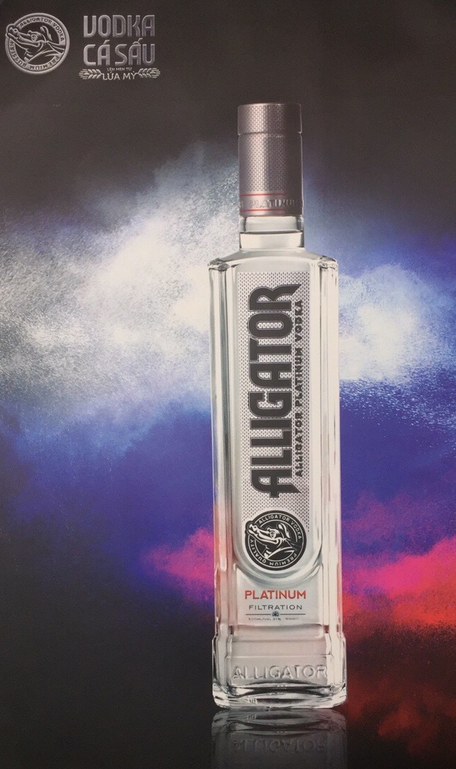 Vodka Cá sấu- Aligator - Rượu bia nhập khẩu