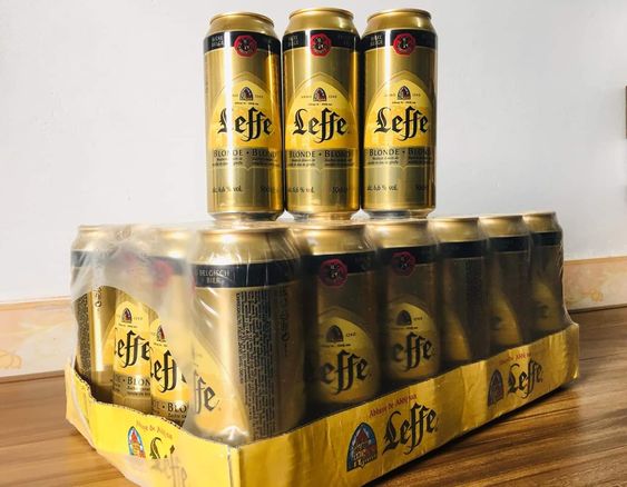 Bia Bỉ Leffe Blond ( 500ml) - Rượu bia nhập khẩu